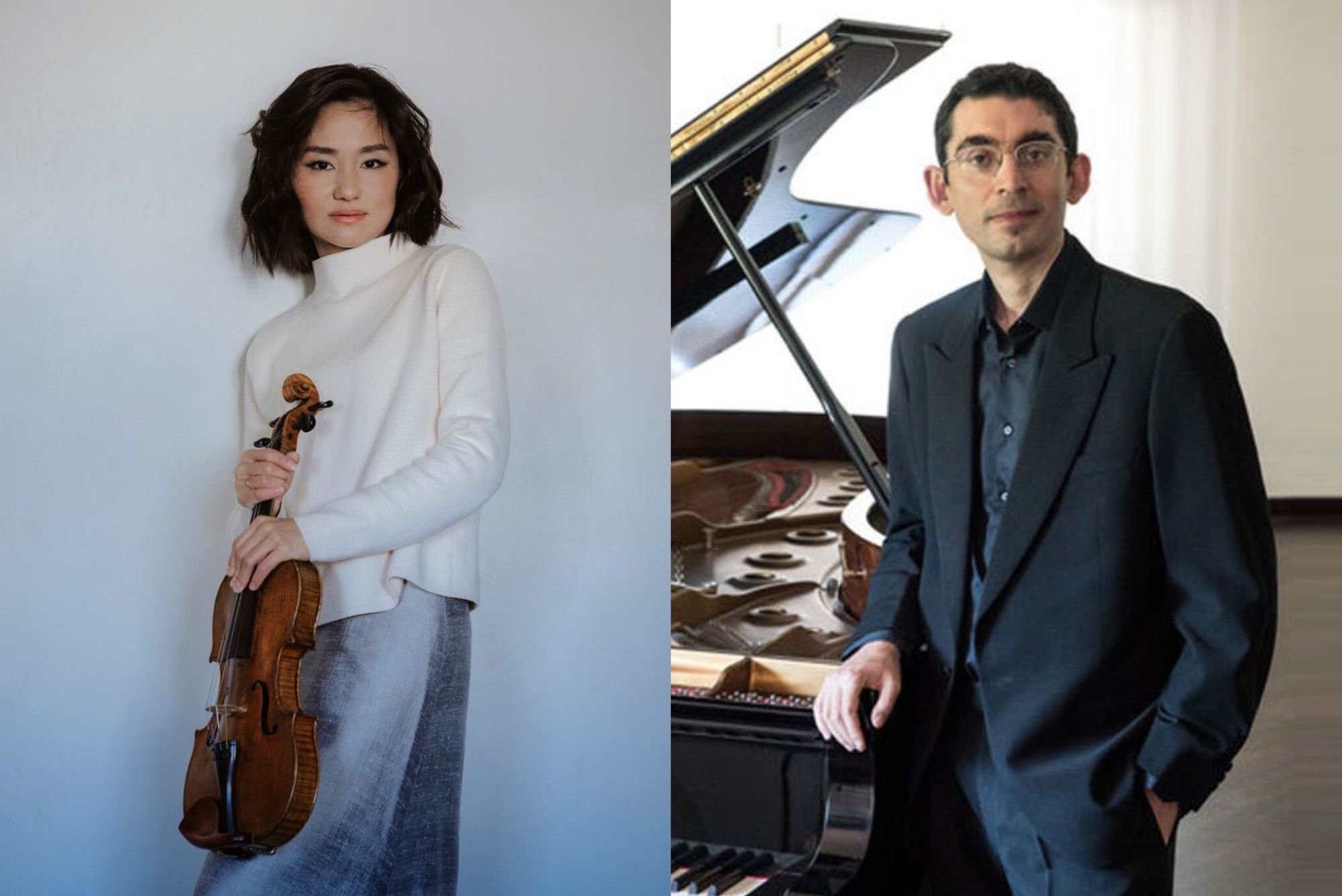 Il duo Sayaka Shoji, violino, e Gianluca Cascioli, pianoforte per il ...